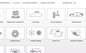 JLR EPC Online Supported for All Models Till 2024 Electronic Parts ...