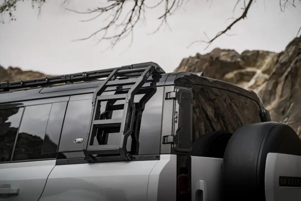 Roof Rack Ladder "M-one" Series For Land Rover Defender 110 - Defender ...